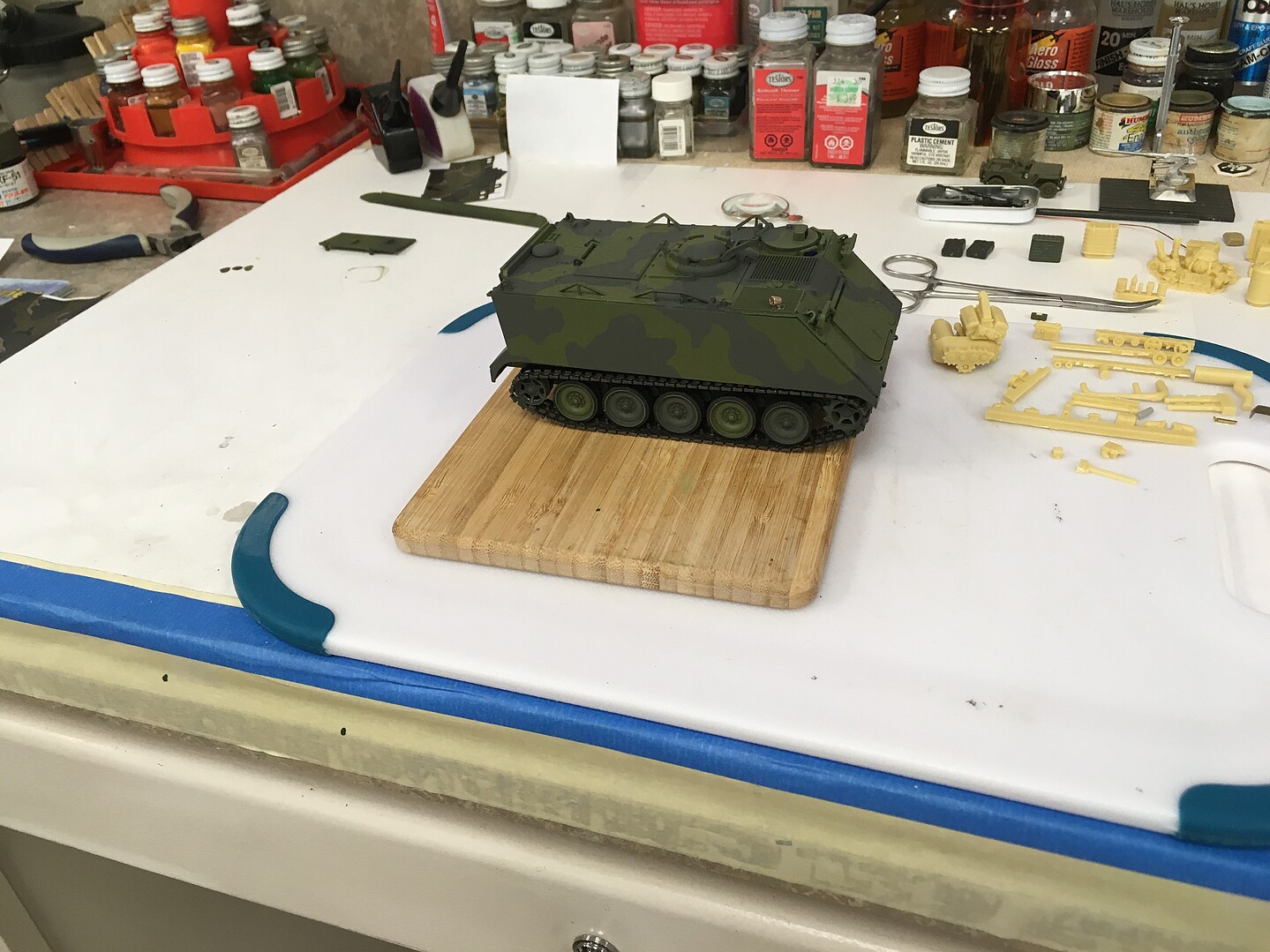 US M113 ACAV Support Vehicle -- Plastic Model Military Vehicle Kit -- 1 ...