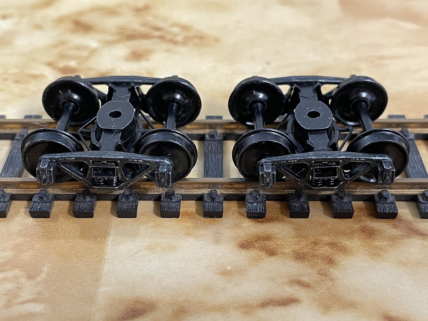 A3 Ride Control 50-Ton Freight Trucks (Metal Wheels) -- HO Scale Model ...