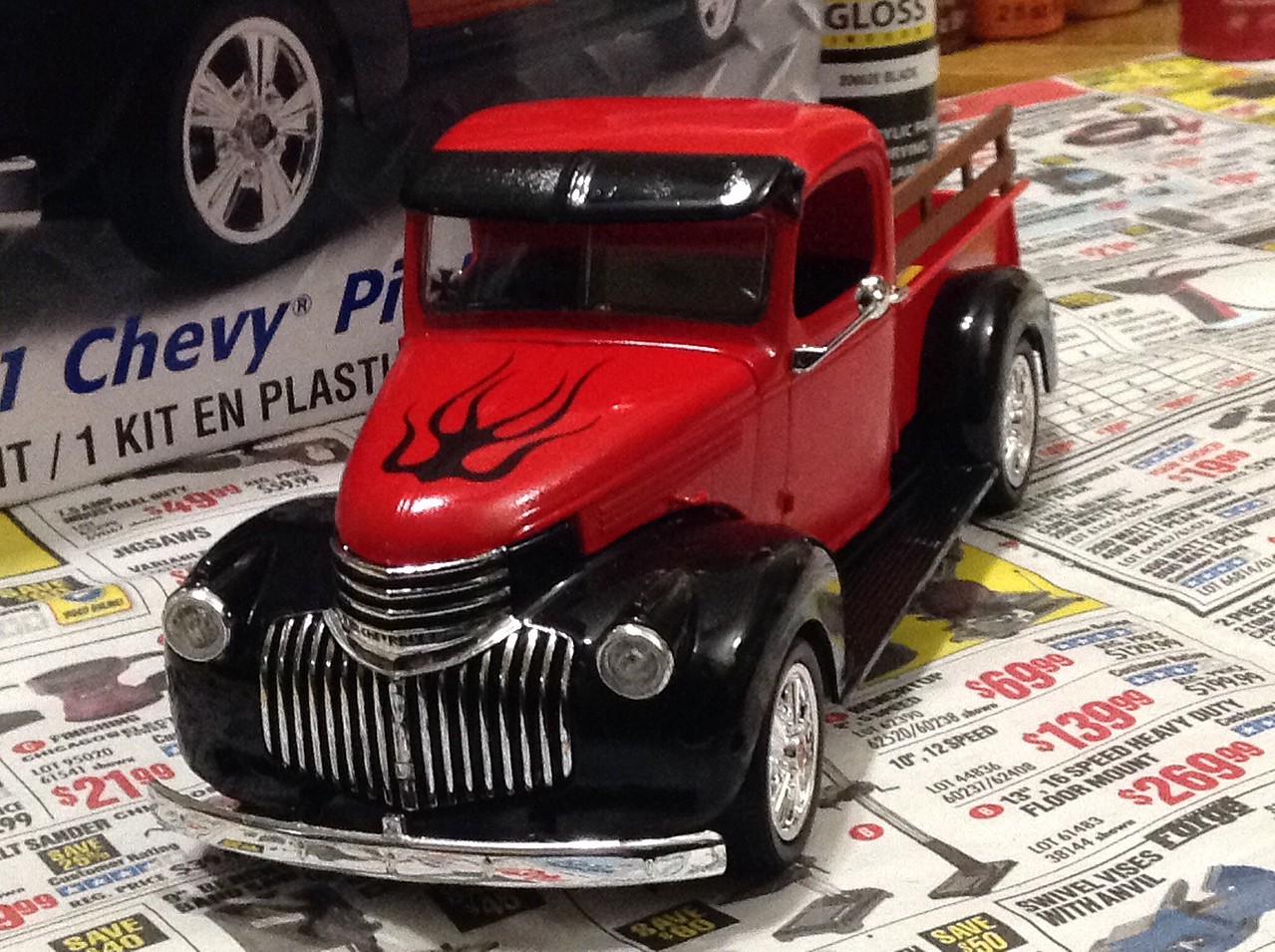 1941 Chevy Pickup 2 'n 1 -- Plastic Model Truck Kit -- 1/25 Scale ...