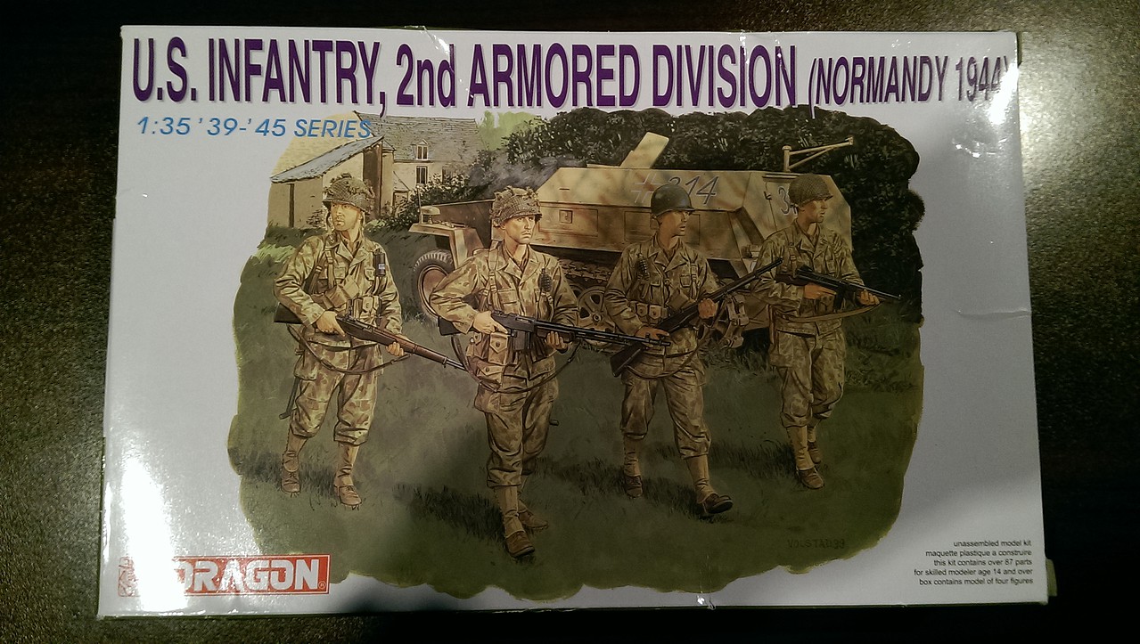 Gallery Pictures DML US Infantry 2nd Armored Div Normandy 1944 Plastic ...