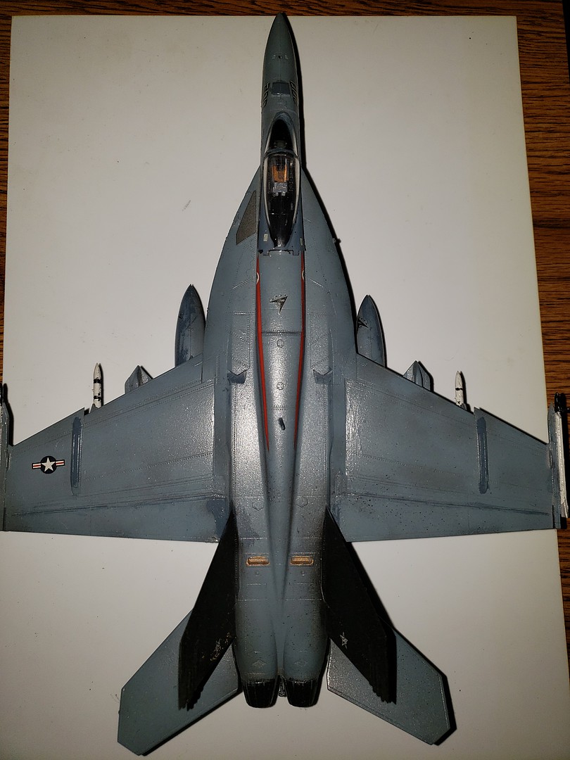 F/A-18E Super Hornet -- Plastic Model Airplane Kit -- 1/72 Scale ...