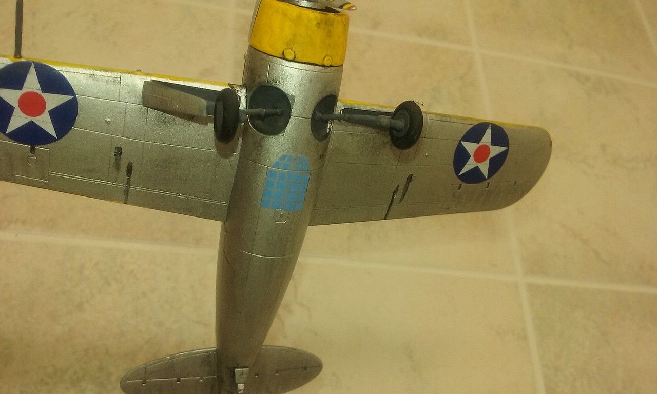 US F2A Buffalo -- Plastic Model Airplane Kit -- 1/72 Scale -- #hy80290 ...