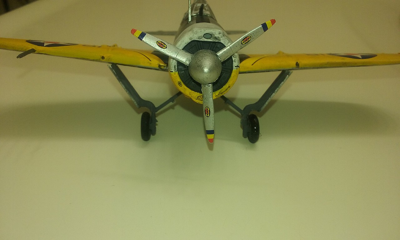 US F2A Buffalo -- Plastic Model Airplane Kit -- 1/72 Scale -- #hy80290 ...