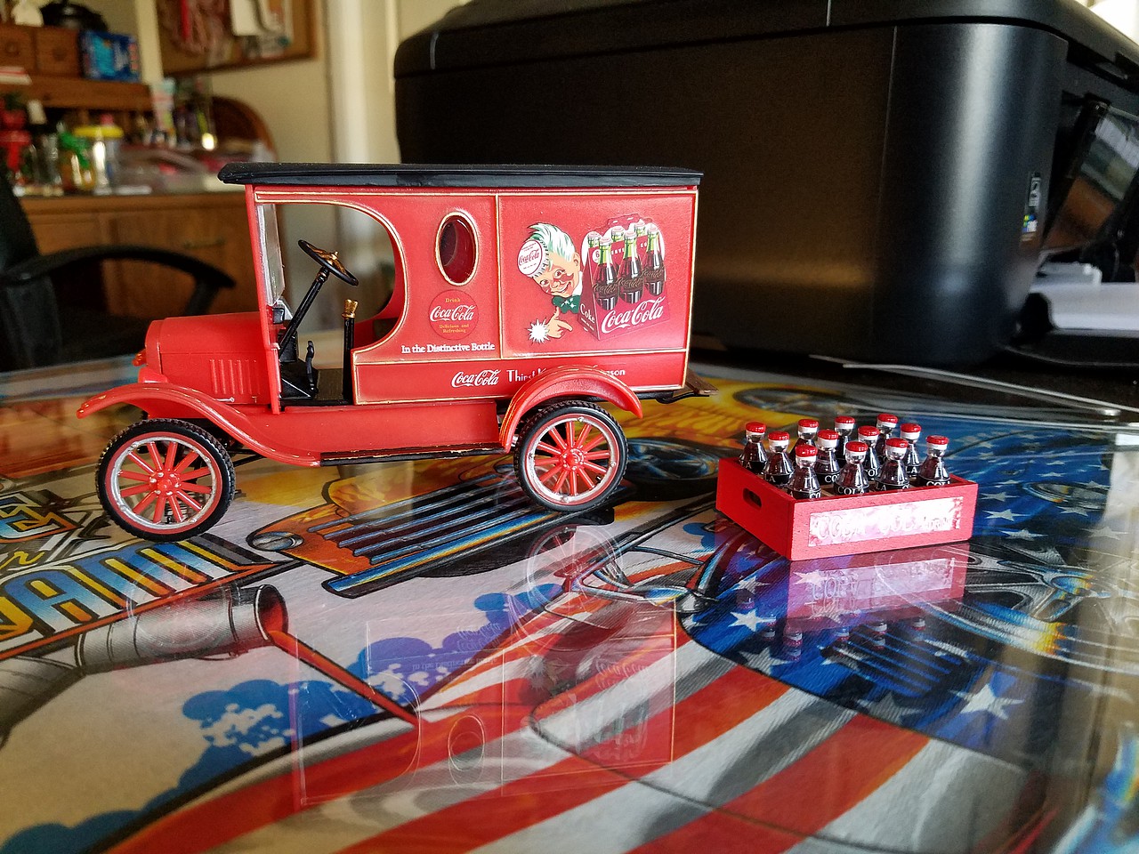 Coca Cola 1923 Ford Model T Delivery -- Plastic Model Car Kit -- 1/25 ...