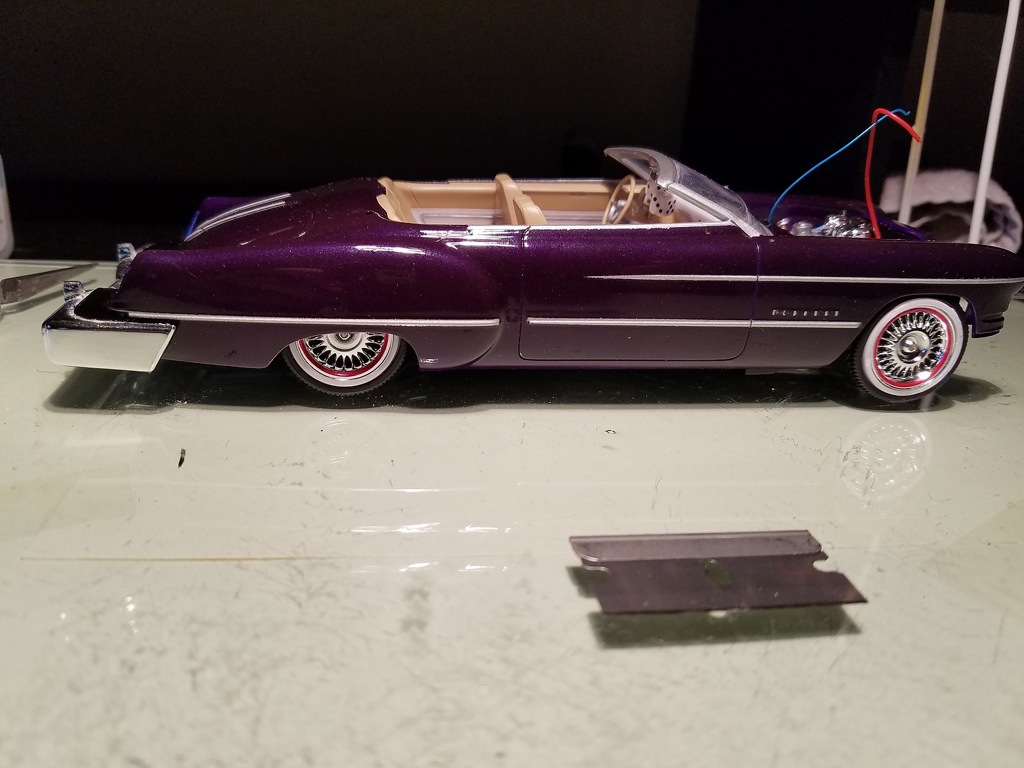 Custom Cadilac Eldorado -- Plastic Model Car Kit -- 1/25 Scale ...
