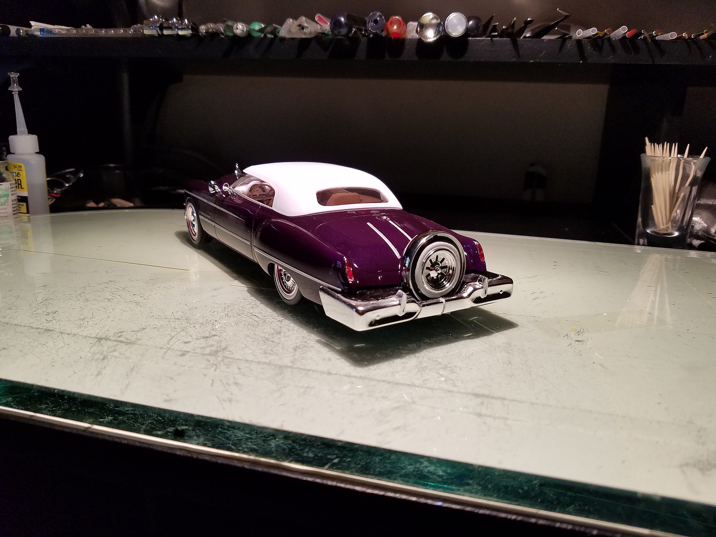 Custom Cadilac Eldorado -- Plastic Model Car Kit -- 1/25 Scale ...