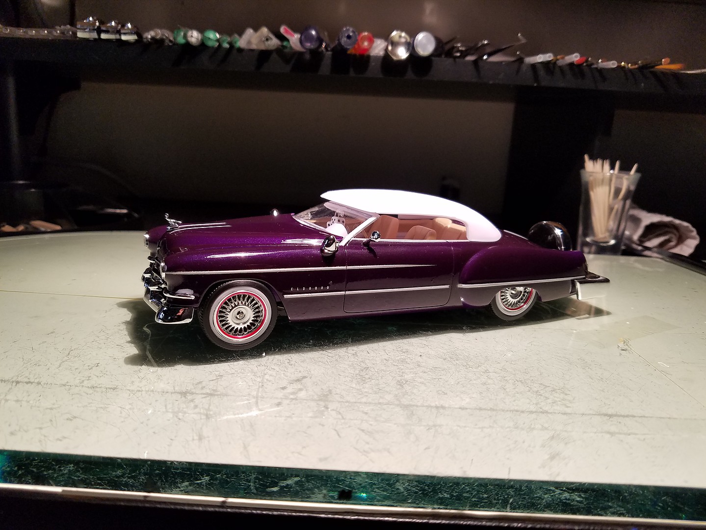 Custom Cadilac Eldorado -- Plastic Model Car Kit -- 1/25 Scale ...