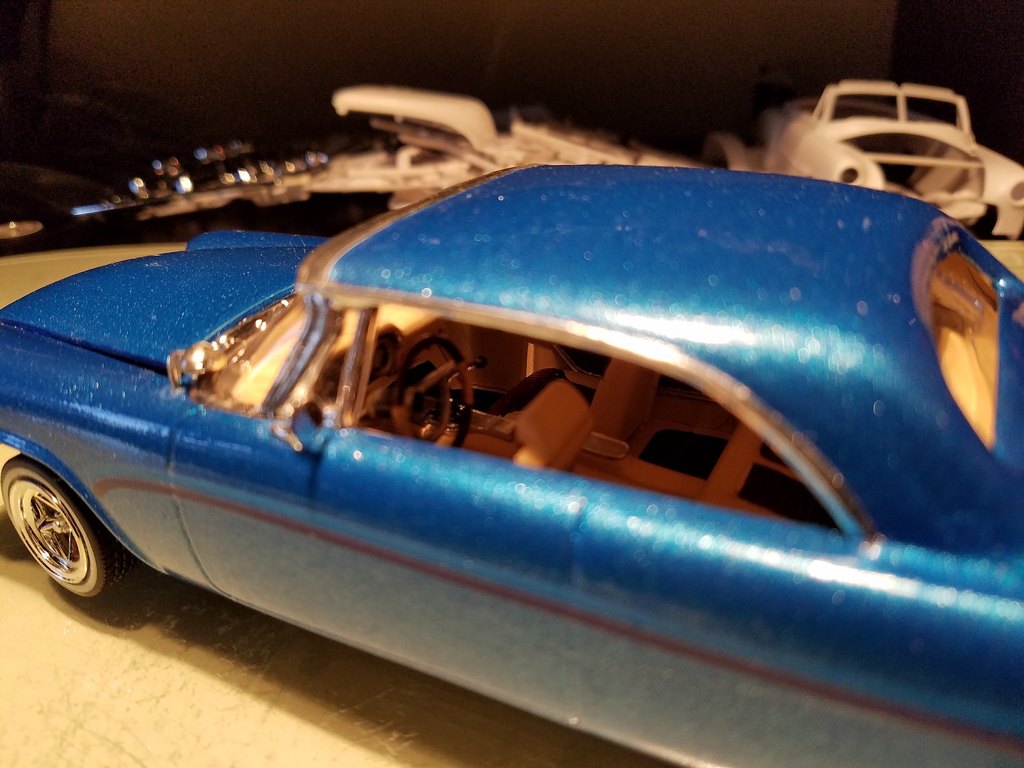 1957 Chrysler 300 -- Plastic Model Car Kit -- 1/25 Scale -- #1100-12 ...